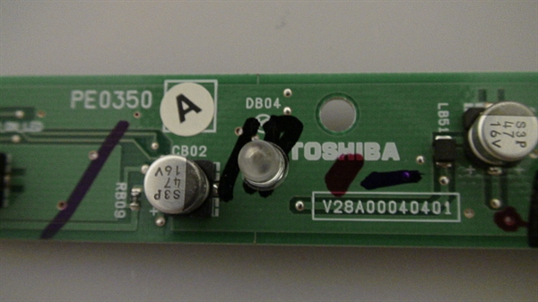 HDTV PARTS. 75006718, V28A00040401, V28A00040600, PE0350A, 42HL167 ...