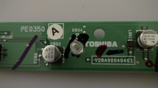 HDTV PARTS. 75006718, V28A00040401, V28A00040600, PE0350A, 42HL167 ...