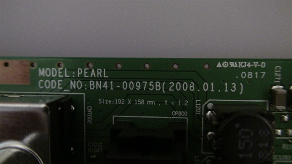 HDTV PARTS. BN94-01660A, BN94-01660B, BN9702039A, BN41-00975B, BN41 ...
