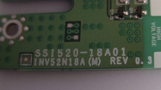 HDTV PARTS. LJ97-02109A, INV52N18A, INV52N18AM, SSI520-18A01, TOSHIBA ...