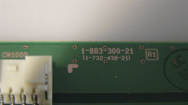 HDTV PARTS. A-1804-042-A, 1-883-300-21, 1-732-438-21, KDL-55EX720, SONY ...