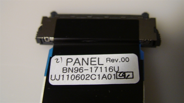 HDTV PARTS. BN96-17116U, UJ110602C1A01, E316455, TV RIBBON CABLE, LCD ...