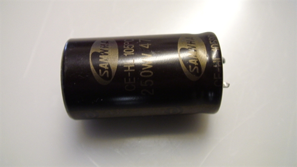 HDTV PARTS. TV CAPACITORS, FILTER CAPACITORS, 470mF/250WV CAPACITOR ...