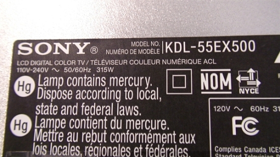 HDTV PARTS. A1758163A, 1-881-753-11, 173168411, KDL-55EX500, KDL ...