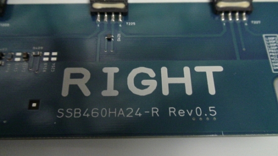 HDTV PARTS. 1-789-840-11, 1-789-840-12, SSB460HA24-R, AT26062 ...