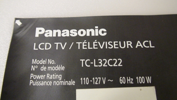 HDTV PARTS. TSXL973, LVDS CABLE, PANASONIC LVDS CABLE, TC-L32C22 LVDS ...