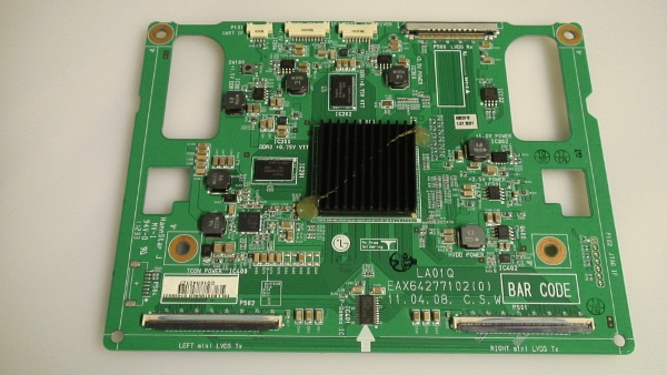 HDTV PARTS. EBR61488901, EBR74233601, EAX64277102(0), 55LV5300-UA ...