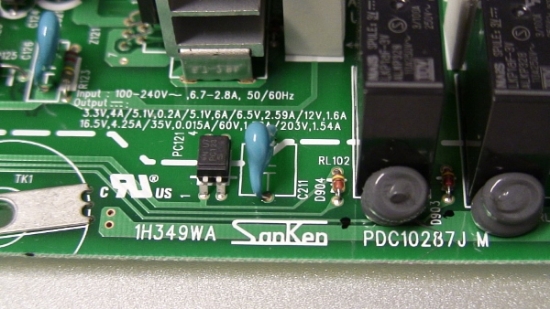 HDTV PARTS. AXY1153, AXY1150, AXY1149, 1H349WA, PDC10287, E133437 ...