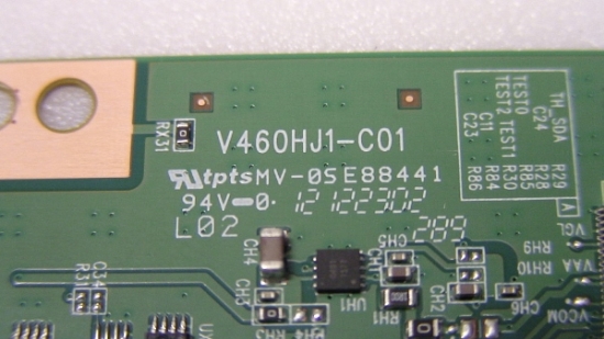 HDTV PARTS. 35-D064822, V460HJ1-C01, MV-05 E88441, ELDFT406, ELEMENT 40 ...