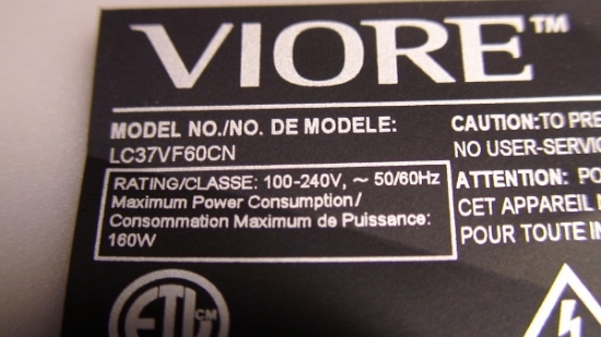 HDTV PARTS. 27-D033345, VIT70076.40, VIT7007640, CEM-1-97, E74060 ...