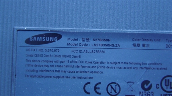 HDTV PARTS. M270HGE-L10 REV.C2, BN07-01004A, S27B350H, LS27B350HS/ZA ...