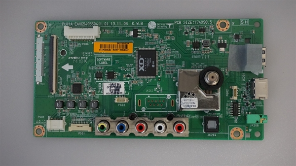 HDTV PARTS. EBT62854110, EBU62117406, EAX65405504(1.0), 60PB5600 ...