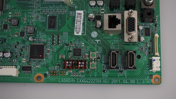 HDTV PARTS. EBU61490102, EBT61734201, EAX64222701(6), 42LD340H-UA, LG ...