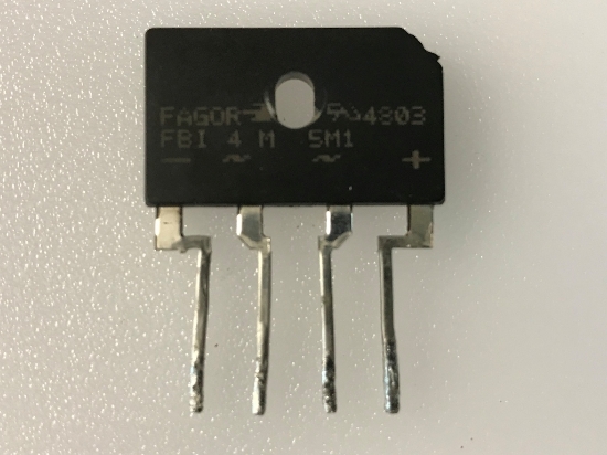 HDTV PARTS. FBI4K5M1 FAGOR BRIDGE RECTIFIER DIODE, RECTIFIER DIODE FBI ...