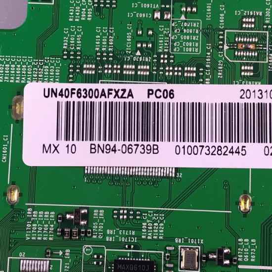 HDTV PARTS. Samsung 40" Led Tv Main Board: BN94-06739B, BN97-07704A ...