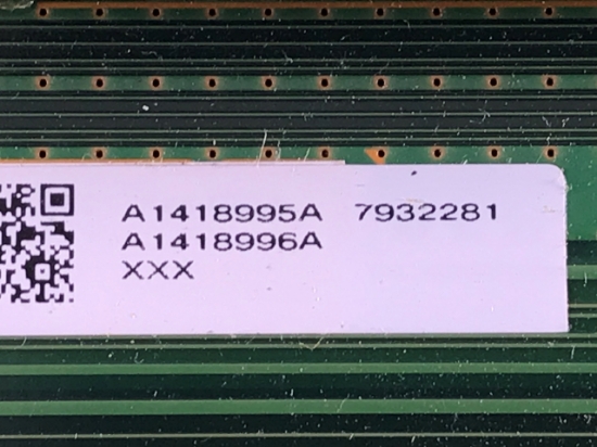 HDTV PARTS. Sony 52" LCD TV Main Board: A-1418-997-A, A-1418-996-A, A ...